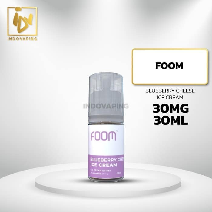 Liquid Vapor Vape - Foom Liquid 30mg 30ml Blueberry Cheese Ice Cream ...